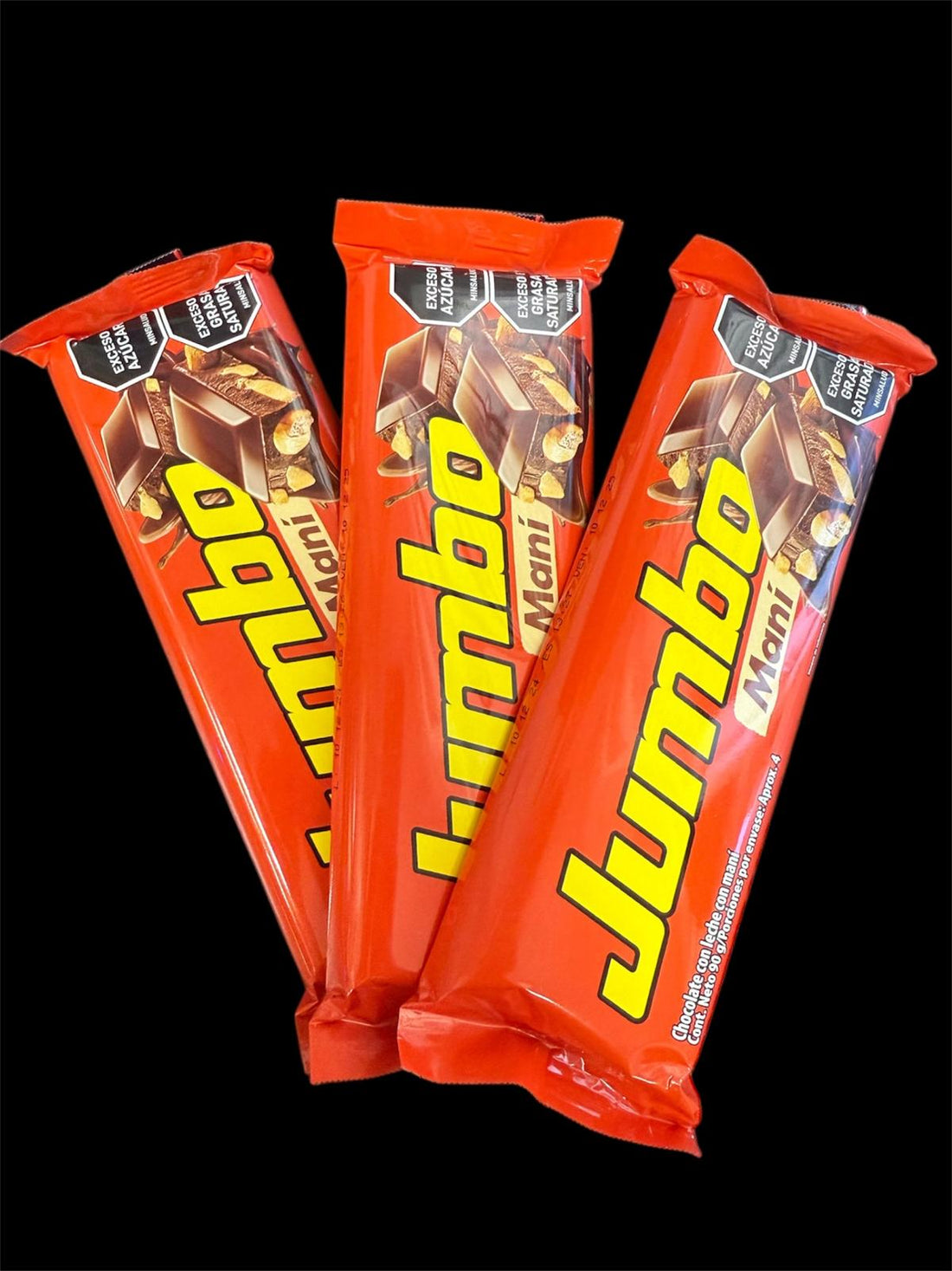 Chocolatina jumbo mani 90gr X 3U – LA TIENDA DEL PARCERO